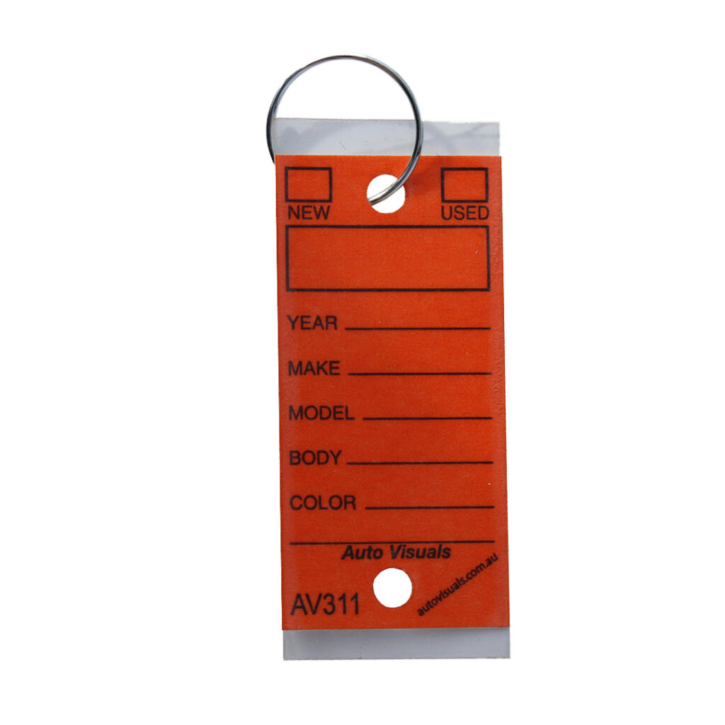Self Laminating Key Tags Archives - Auto Visuals