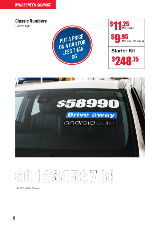 Auto Visuals - Australia's Largest Range of Auto Dealer Products