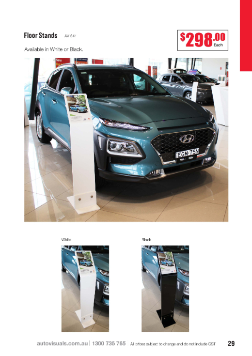 Auto Visuals - Australia's Largest Range of Auto Dealer Products