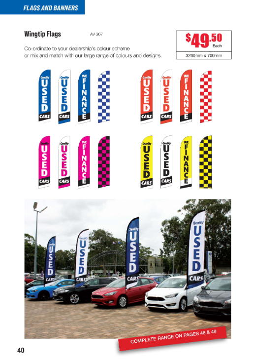 Auto Visuals - Australia's Largest Range of Auto Dealer Products