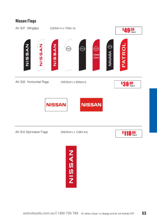 Auto Visuals - Australia's Largest Range of Auto Dealer Products