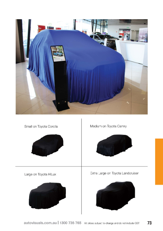 Auto Visuals - Australia's Largest Range of Auto Dealer Products