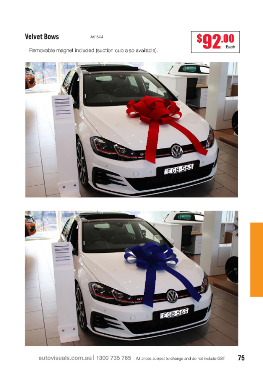 Auto Visuals - Australia's Largest Range of Auto Dealer Products