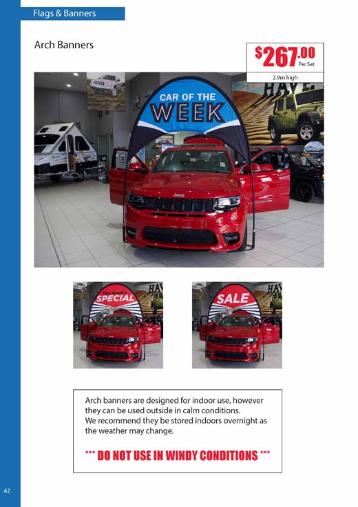 Auto Visuals - Australia's Largest Range of Auto Dealer Products