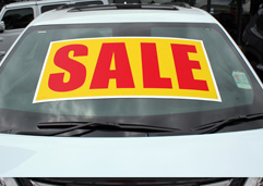 Car Dealer Signs | Windscreen Signs | Car Dealership Supplies