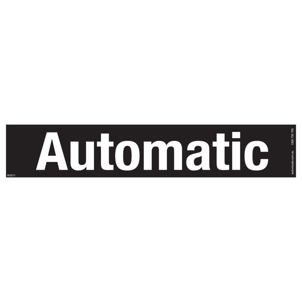 Automatic Black White - Auto Visuals