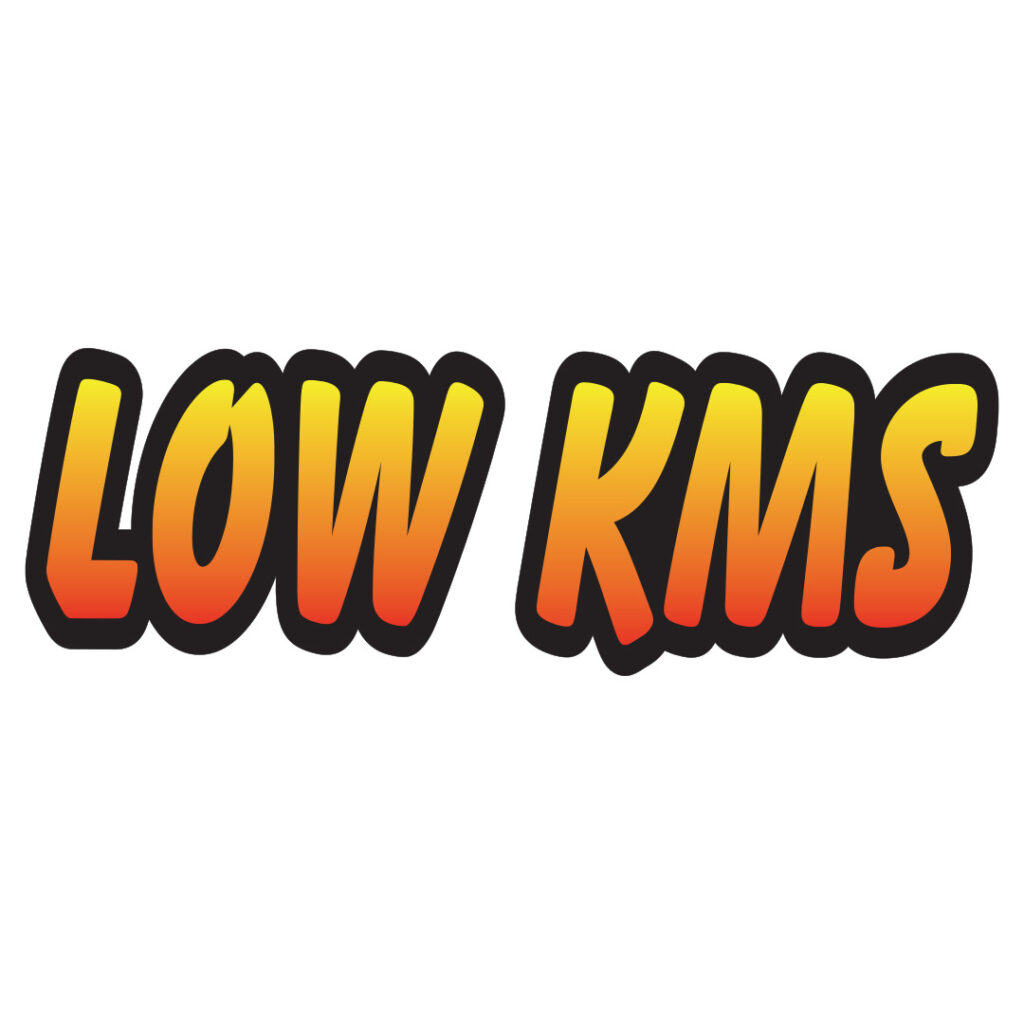 Die Cut Low Kms Tequila Sunrise - Auto Visuals