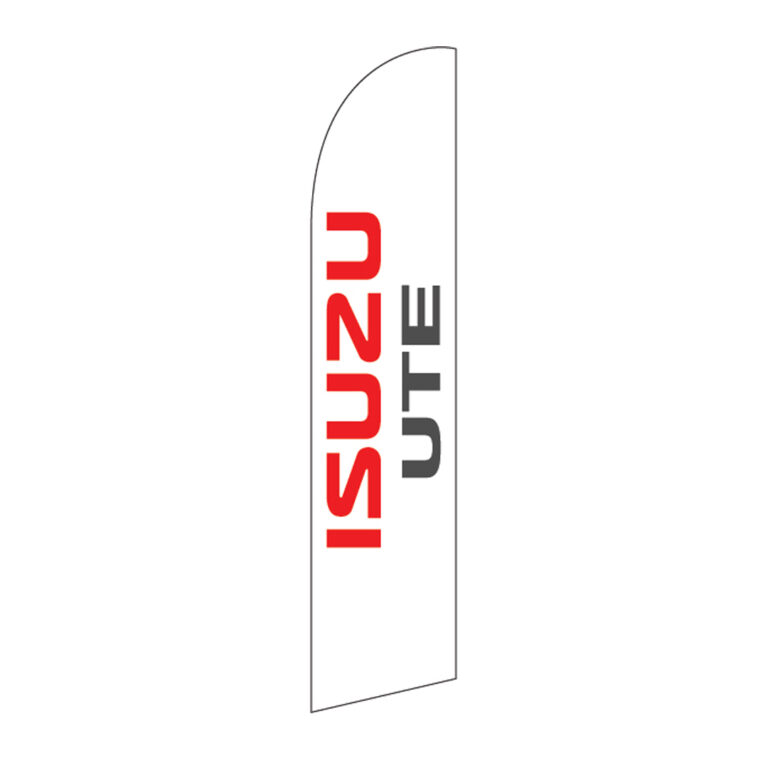 Isuzu Ute White Wingtip - Auto Visuals