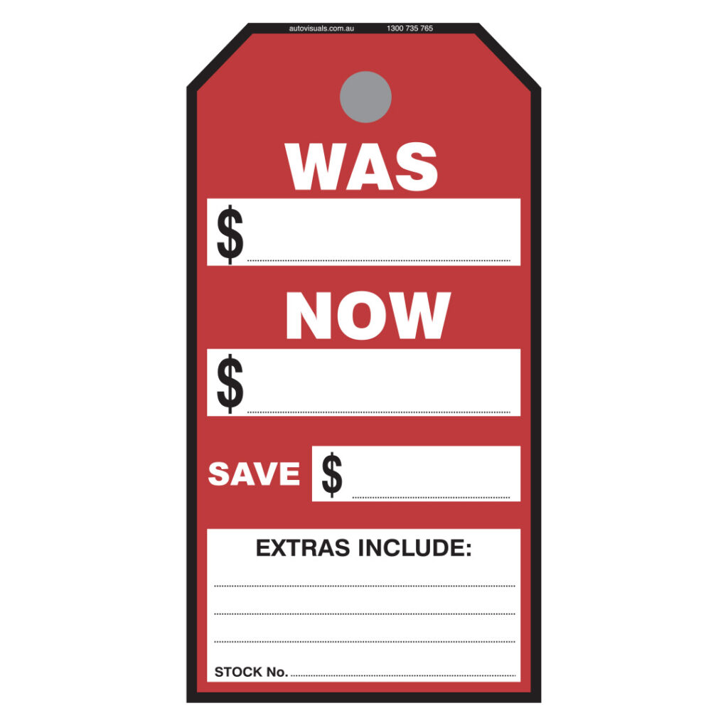 Was Now Mirror Tags Red - Auto Visuals