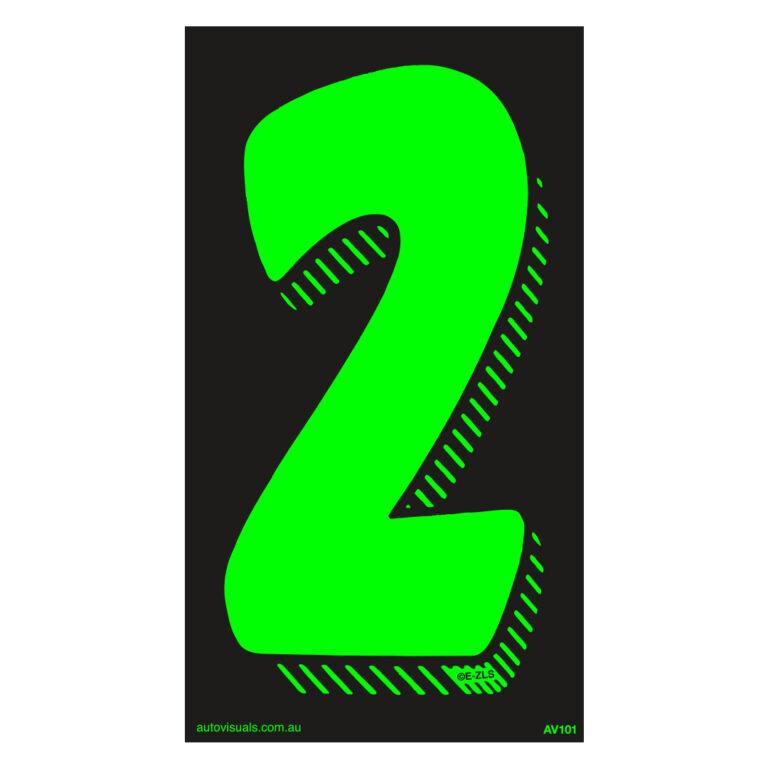 Chartreuse Numbers Archives - Auto Visuals