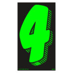 Chartreuse Numbers Archives - Auto Visuals
