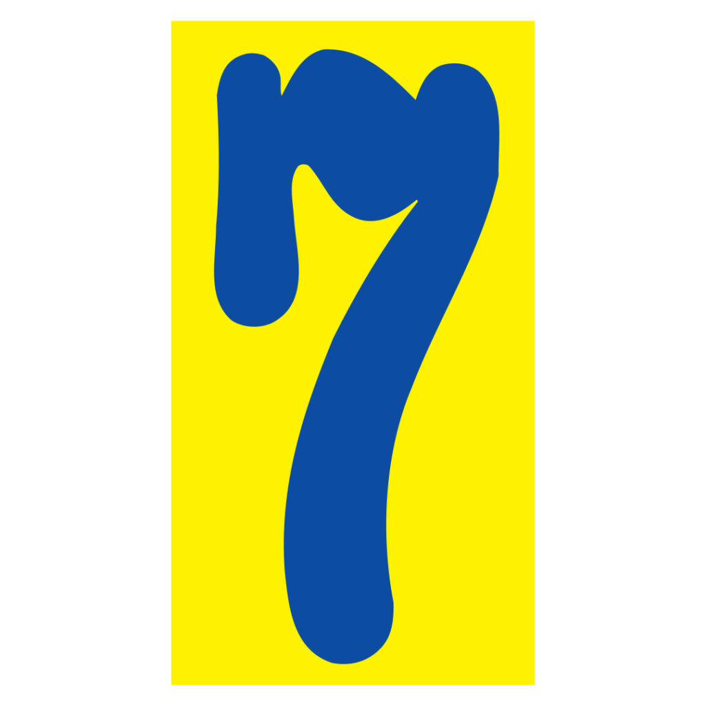 Blue & Yellow Mid Size Numbers Archives - Auto Visuals