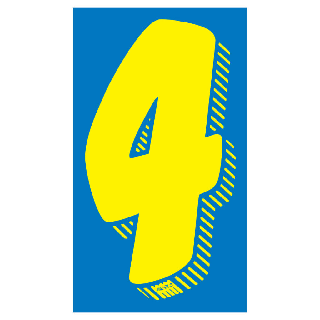 Blue & Yellow Numbers Archives - Auto Visuals