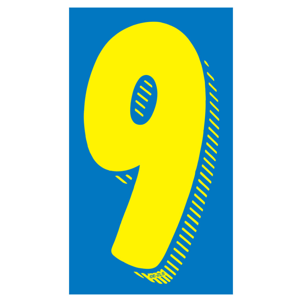 Blue & Yellow Numbers Archives - Auto Visuals