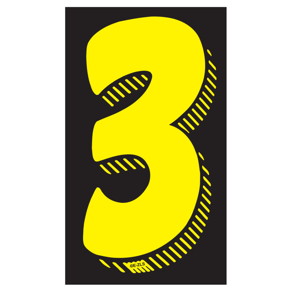 Black & Yellow Numbers Archives - Auto Visuals