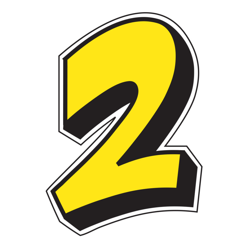 Graphic Die Cut Numbers Yellow Archives - Auto Visuals
