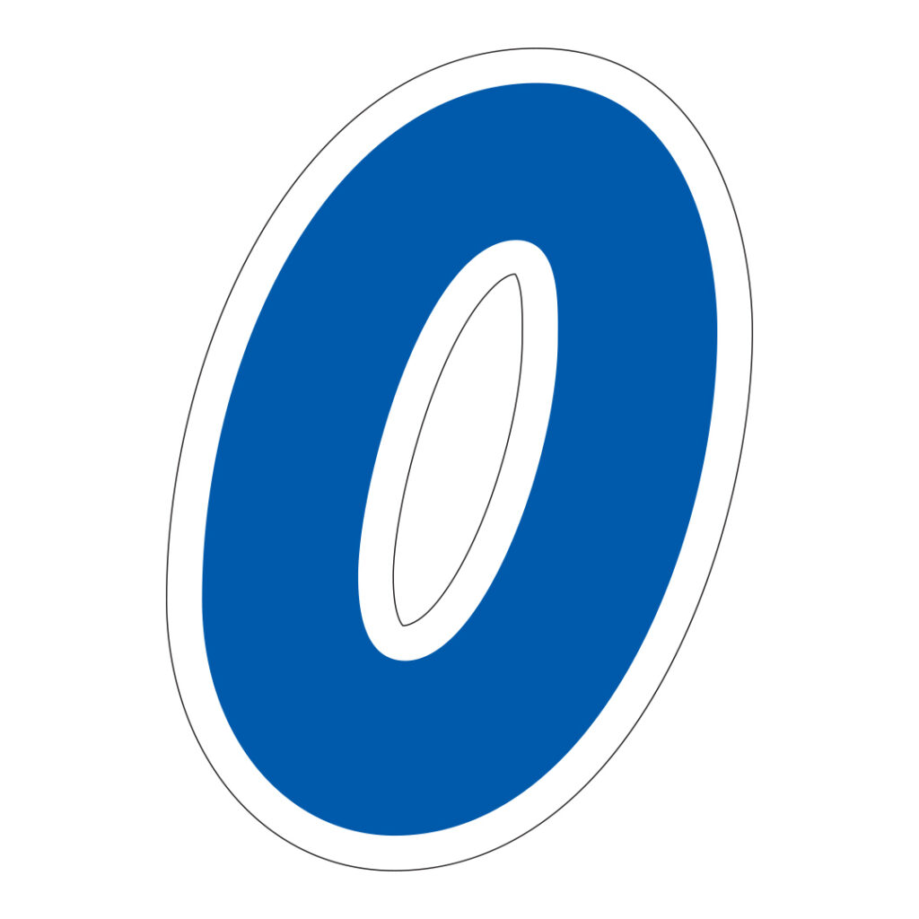 Blue & White Die Cut Numbers Archives - Auto Visuals