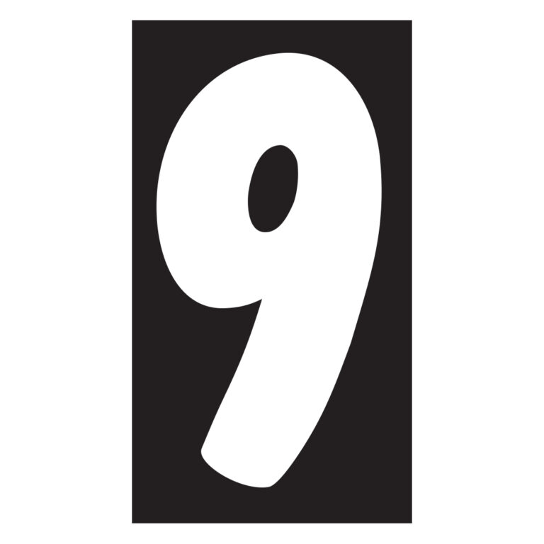 Black & White Numbers Archives - Auto Visuals