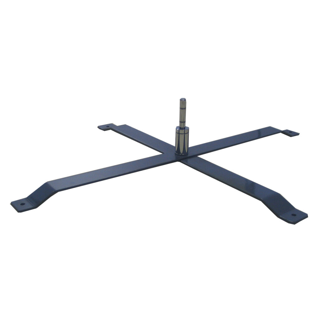 Cross Base Stand with Spindle - Auto Visuals