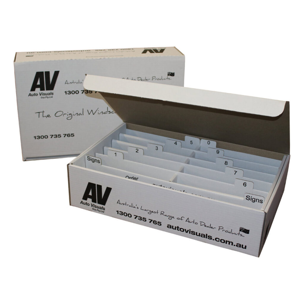 Black/White Starter Kit & Box - Auto Visuals